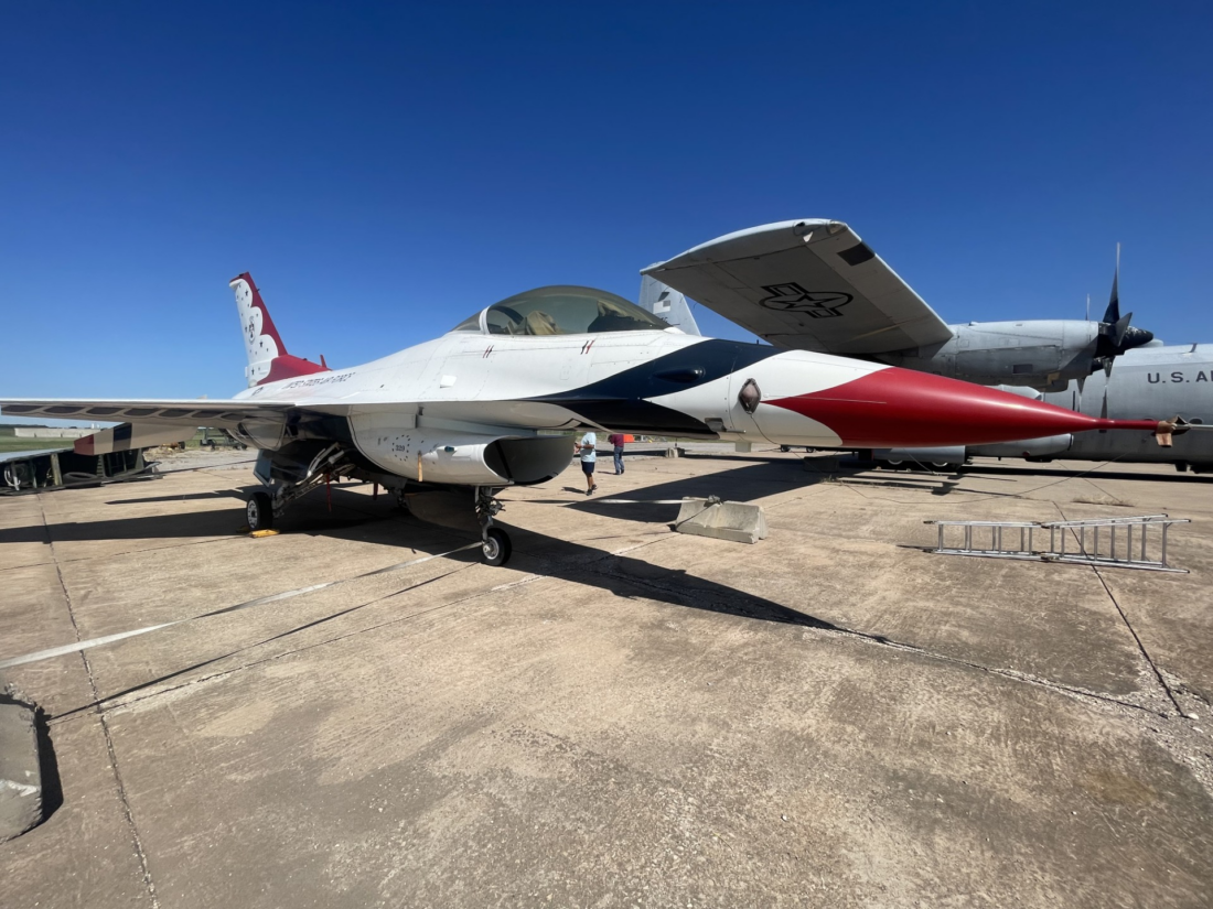 Union Local High School Secures Retired F-16 Thunderbird Jet For Campus ...